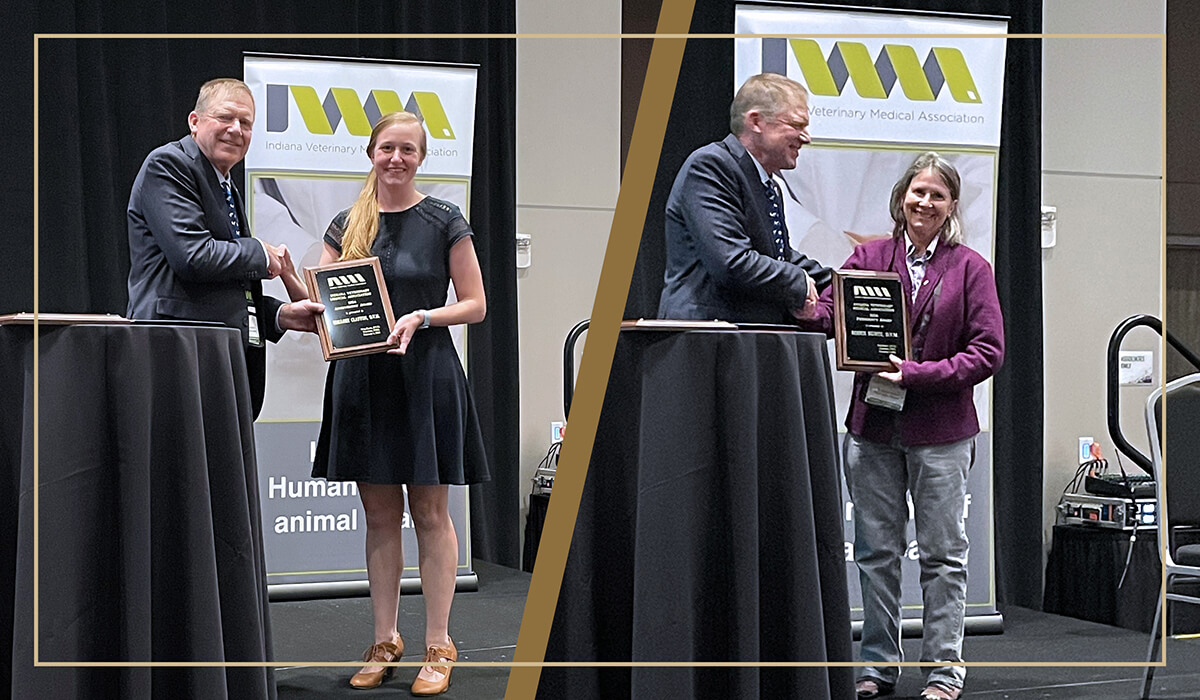 IVMA Honors Two Purdue Veterinary Alumni for Accomplishments | Purdue ...