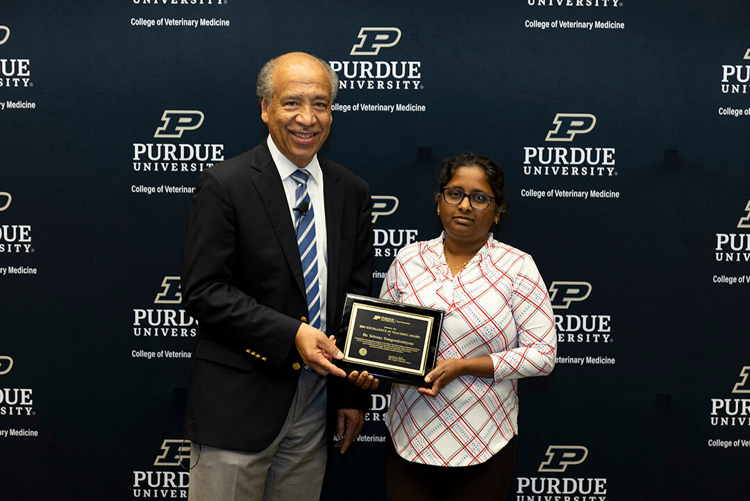 Celebration Honors Promoted PVM Faculty and Recipients of Faculty Awards | Purdue University ...